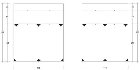 Panele boczne Fallcrest Side Panel Set Outwell | Sklep campingshop.pl