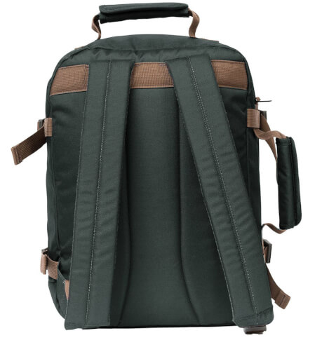 Plecak 40x30x20 Classic Backpack 28L black sand/green CabinZero | Sklep ...
