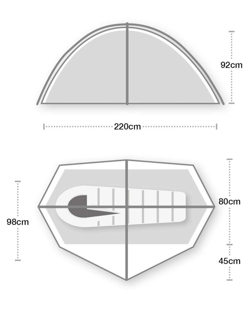 Namiot Wild Country Helm Compact 1 osobowy Terra Nova | Sklep ...